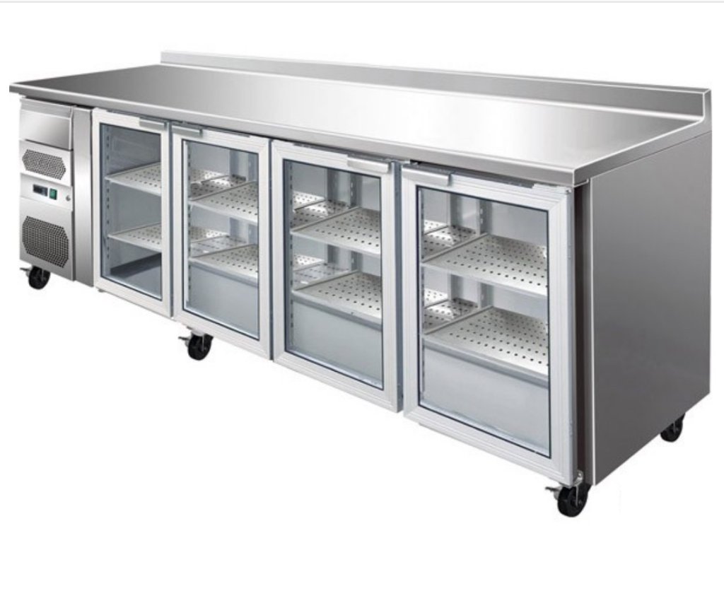 CM25G TROPICALISED four door Bar Fridge – VIP Refrigeration Catering ...