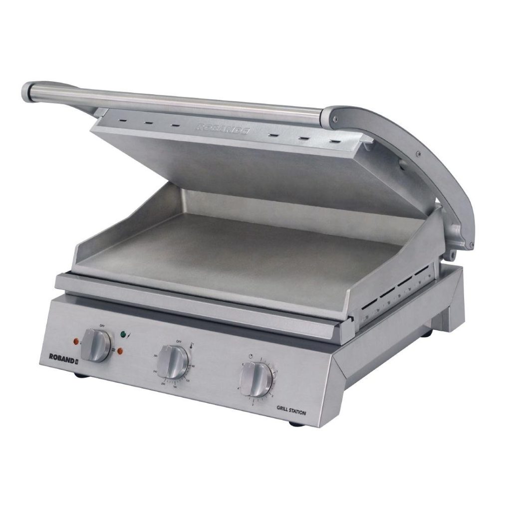 Roband Grill Station 8 slice, smooth plates, 2.99kw; 13amp – VIP ...