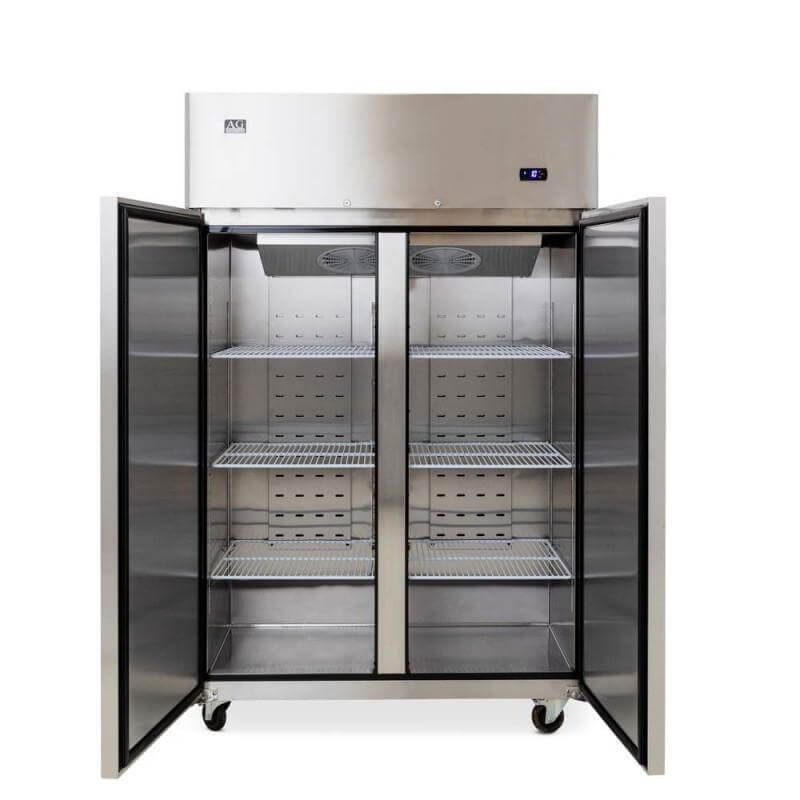 AG Upright Double Door Stainless Steel Fridge – 900 Litre – VIP ...